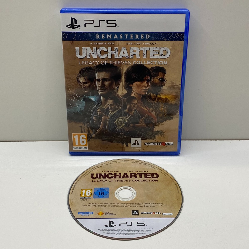 Pre-owned Uncharted Legacy Of Thieves Collection for Sony Playstation 5 ...